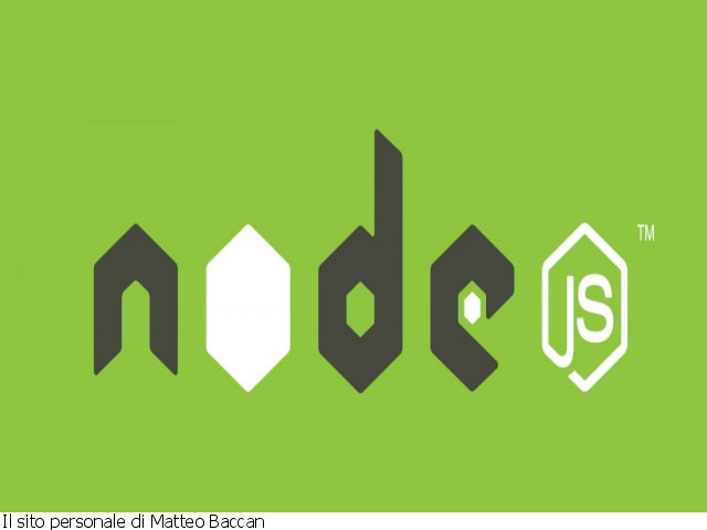Iniziamo a programmare con Node.js